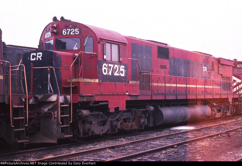CR Alco C628 #6725 - Conrail